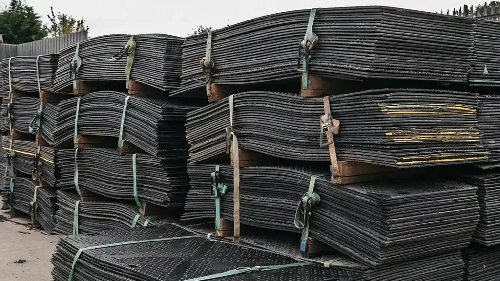 Hire Ground Protection Mats - Plastic Ground Cover | Davis Track Hire